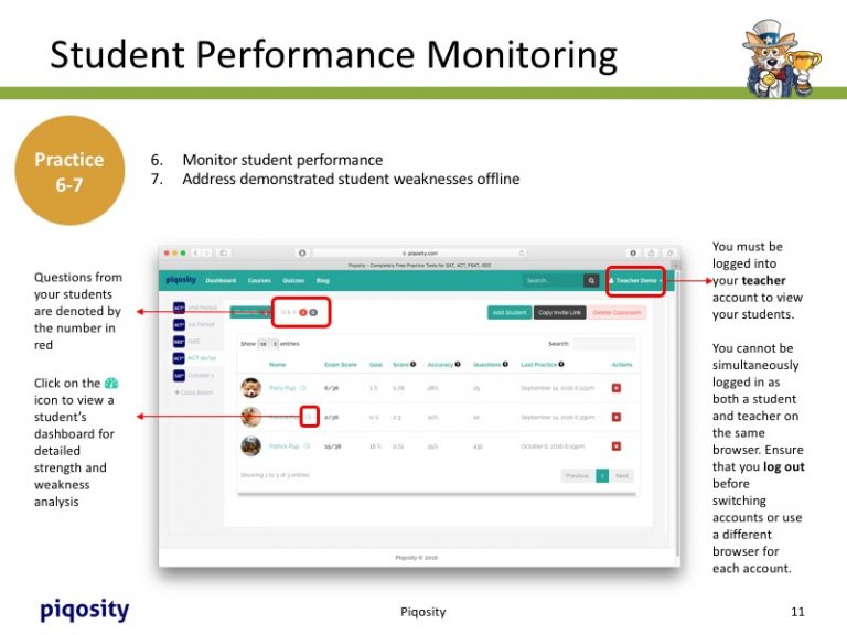 How to Use Piqosity In Your Classroom - Piqosity - Adaptive Learning ...