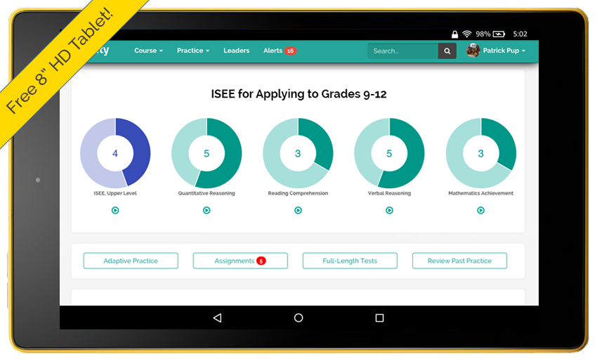 isee-upper-level-practice-tests-student-dashboard-free-tablet ...
