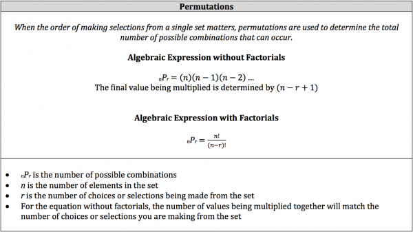 ISEE Math Review - Permutations - Piqosity - Adaptive Learning ...