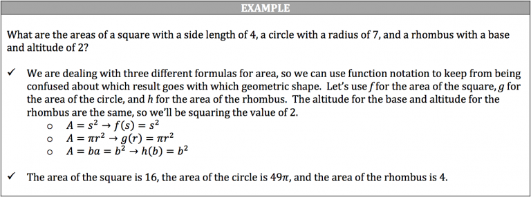 ISEE Math Review - Function Notation - Piqosity - Adaptive Learning ...