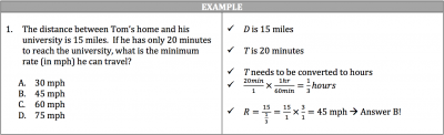 ISEE Math Review - Distance, Rate, and Time - Piqosity - Adaptive ...