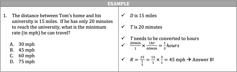 ISEE Math Review - Distance, Rate, and Time - Piqosity - Adaptive ...