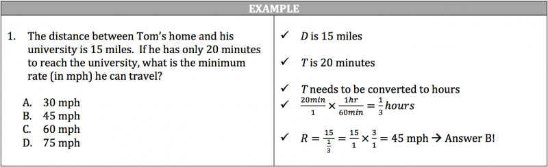 ISEE Math Review - Distance, Rate, and Time - Piqosity - Adaptive ...