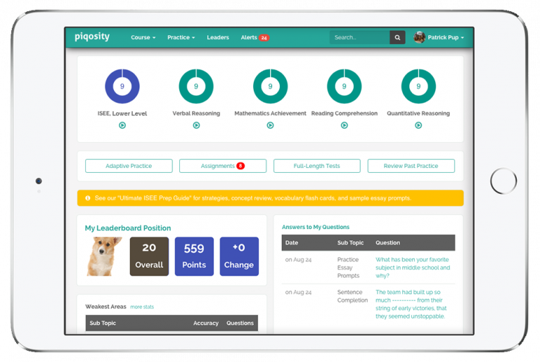 ISEE Essay Examples: Sample Essays and Responses | Piqosity