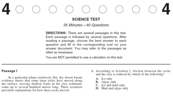 Answer Explanations for the 2021-22 ACT Science Test | Piqosity