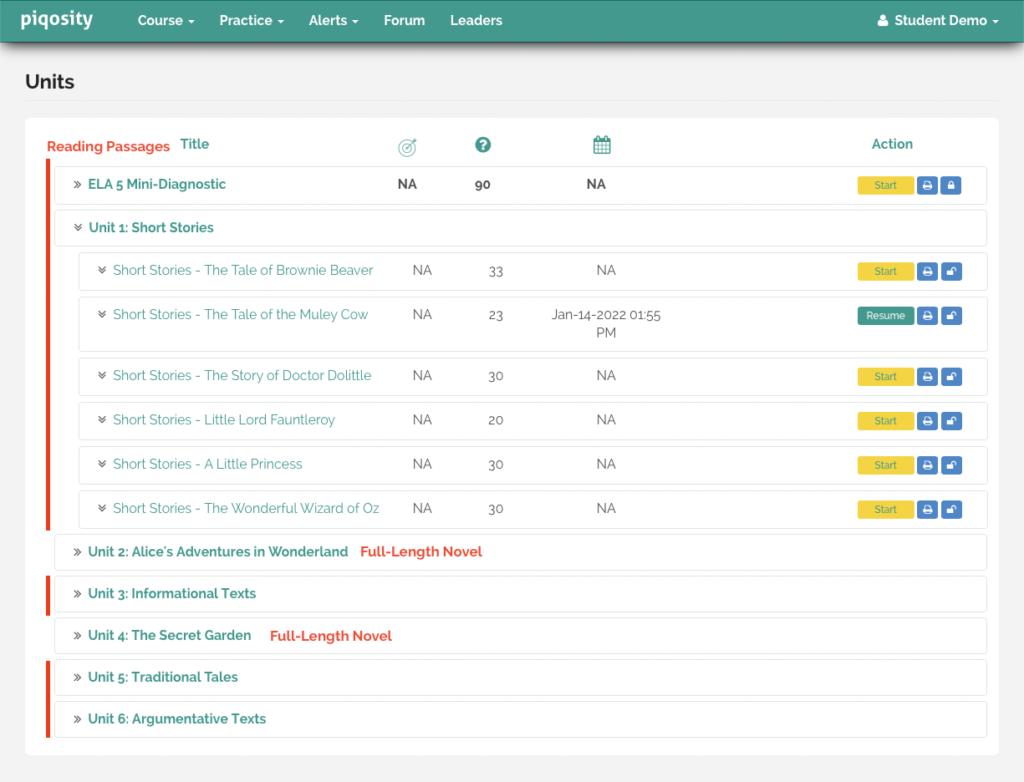 Quick Start Guide to Improving Reading and Writing Skills - Piqosity ...